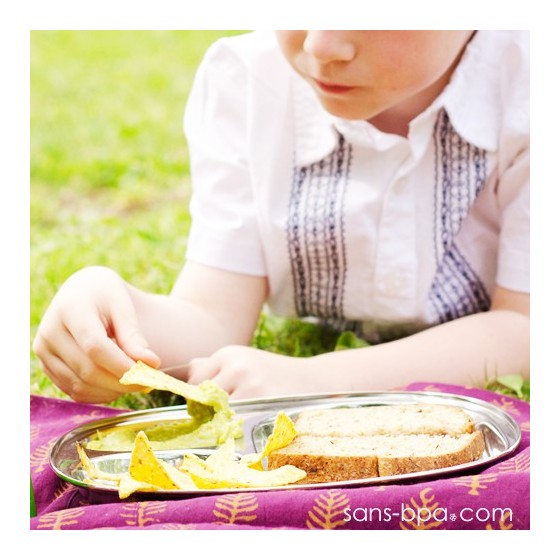 Plateau repas inox - Kids | Sans BPA