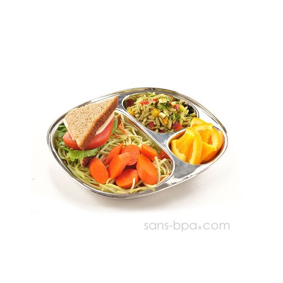 Plateau repas inox - Kids | Sans BPA